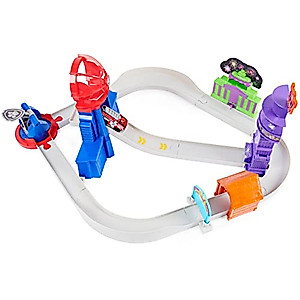 PAW Patrol, True Metal Total City Rescue Movie Track Set with Exclusive Marshall Vehicle, 1:55 Scale, Kids Toys for Ages 3 and up