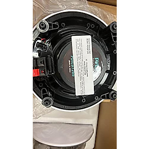 Pyle 6.5” 4 Bluetooth Flush Mount In-wall In-ceiling 2-Way Speaker System Quick Connections Changeable Round/Square Grill Polypropylene Cone & Tweeter Stereo Sound 4 Ch Amplifier 200 Watt - PDICBT266