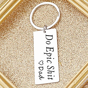 ibiwe Teen Girl Gifts for Teenage Girls Boys Teen Gifts Ideas Stocking Stuffers for Men Teens Boys Girls Keychain from Dad Do Epic Sh t Christmas Gifts for Grown Daughter Son Kids Funny Birthday