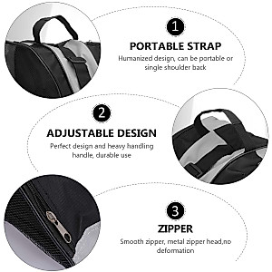 WINOMO Ice Skate Bag Ice Roller Skating Carrying Bag Inline Skating Bag Figure Skate Bag Skates Tote Bags Skating Accessories