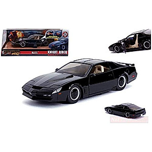 Jada Toys Scale Model Compatible with Pontiac Firebird 1982 K.I.T.T. Knight Rider W/Lights cm 20 1:24 JADA30086