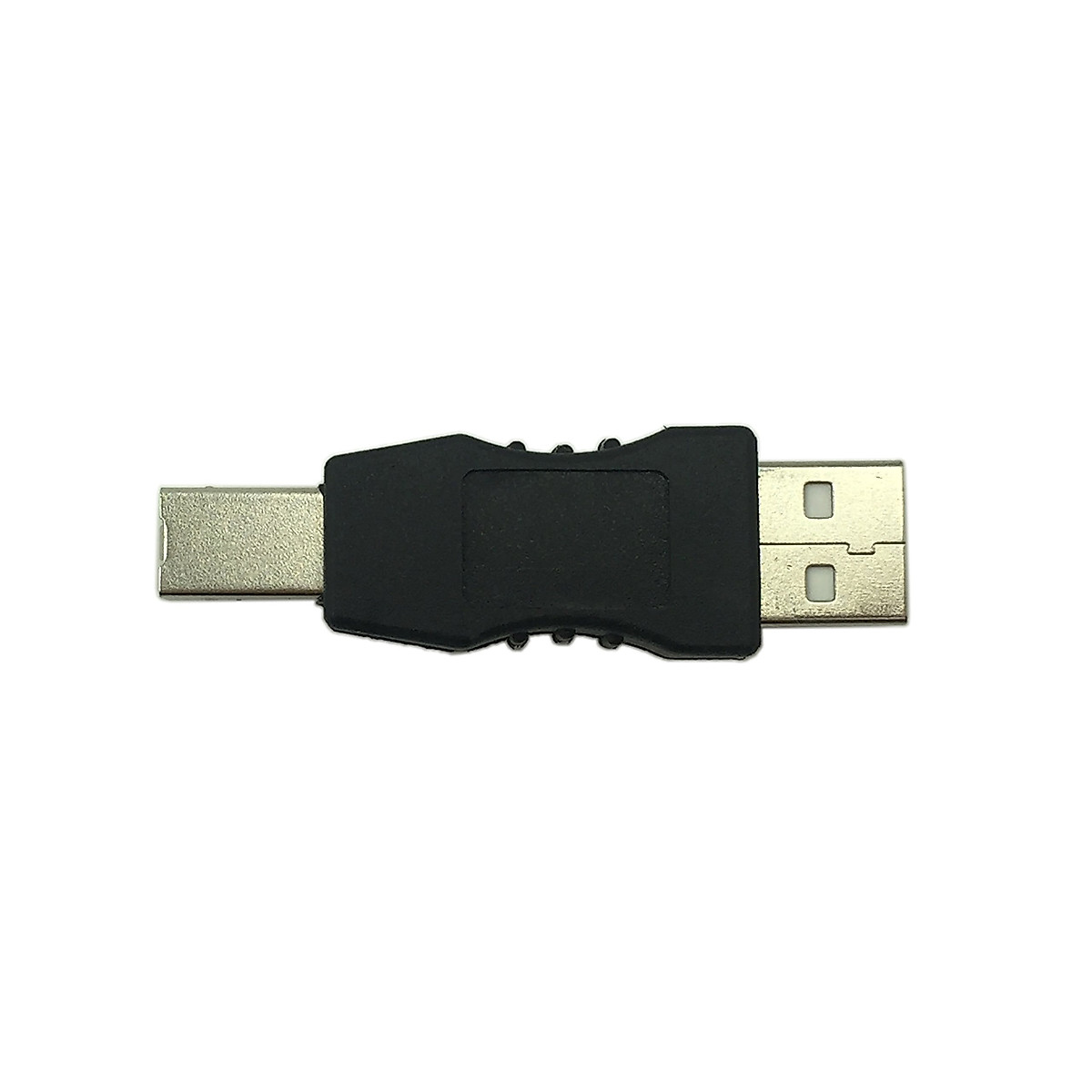 CERRXIAN USB Type A Male to USB Type B Male Connector Converter Adapter (2Pack)