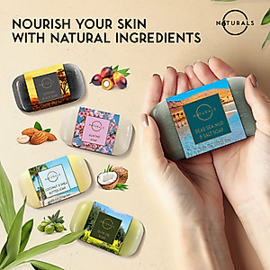 O NATURALS 10PC Bar Soap for Men & Women - Natural Soap, Bath Soap Bar for Women - Natural Soap for Men, Natural Bar Soap, Soap Bars, Natural Soap Bar - Vegan Bars of Soap - Spa Gifts for Women & Men