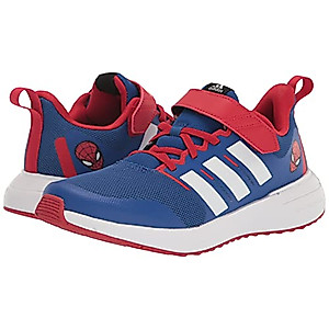 adidas Kids Fortarun 2.0 Running Shoe, Team Royal Blue/White/Better Scarlet (Spider-Man), 7 US Unisex Toddler
