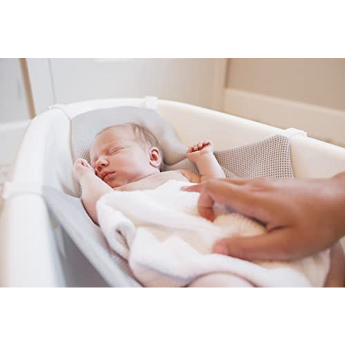 Regalo Baby Basics 3-in-1 Grow with Me Bath Tub, Adjustable As Your Baby Grows, Includes Foam Padded Air Mesh Sling, Drying Hook,