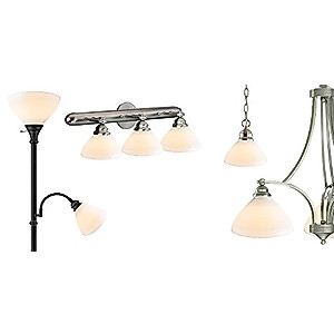 Satco 8 Inch Diameter Reflector-Type IES Replacement Shade for Stiffel