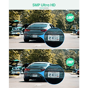 Wireless Security Camera System,Firstrend 5MP Security System Wireless with 4 CCTV Cameras Ultra HD Two Way Audio 8CH DVR 2TB Hard Drive Night Vision Motion Alarm APP for Home Indoor Outdoor