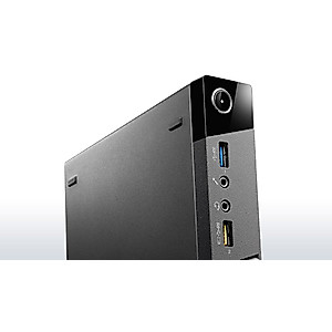 Lenovo ThinkCentre M73P Tiny Desktop, Intel Dual-Core 2.6GHz, 16GB RAM, 512GB SSD, 2-Monitor Support, DisplayPort, HDMI, VGA, AC Wi-Fi, Bluetooth - Windows 10 Pro (RENEWED)
