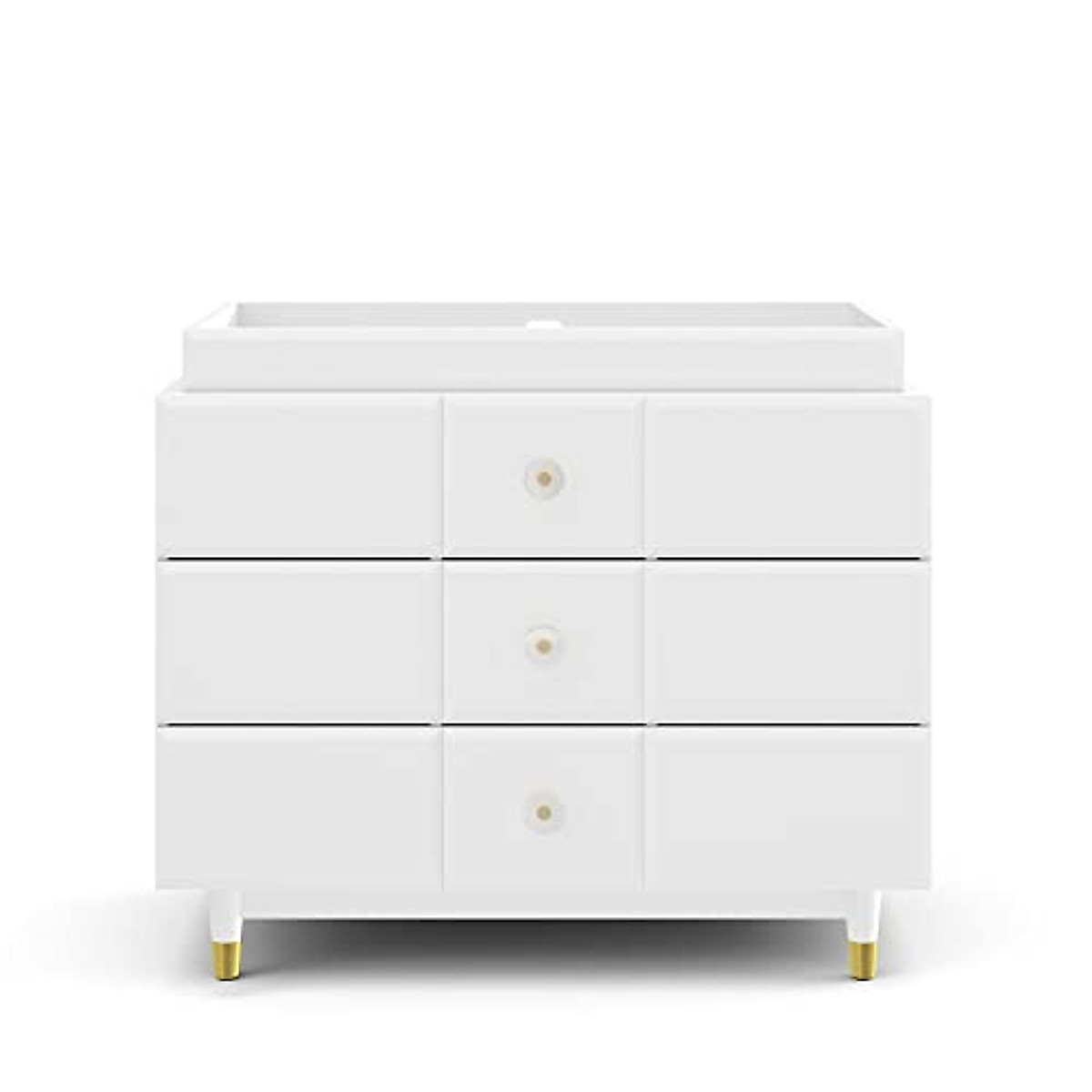 Little Seeds Aviary Changing Dresser Topper, White