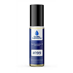 Quality Fragrance Oils' Impression #199, Generic Fragrance Compatible with Chrome (10ml Roll On)
