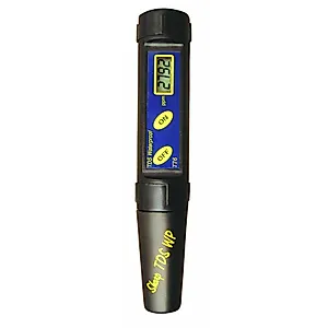 Milwaukee T75 Waterproof TDS/Temp Tester with Replaceable Electrode, 0 to 1999 ppm, 1 ppm Resolution, +/-0.2 percent Accuracy