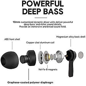 SIKAMARU Earphones Headphone Heavy Bass Stereo Earbuds with Remote & Microphon,Laptops,Gaming Noise Isolating Tangle Free Headsets in Ear Headphones 4 Pairs