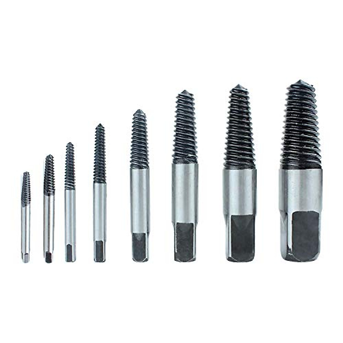 HFS (R) 8 piece Easy Out Screw Bolt Extractor Set