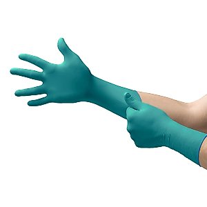 Microflex 93260100 93-260 7.8 Mil Triple-Layer Disposable Neoprene and Nitrile Blend Gloves, Small, Case (50)