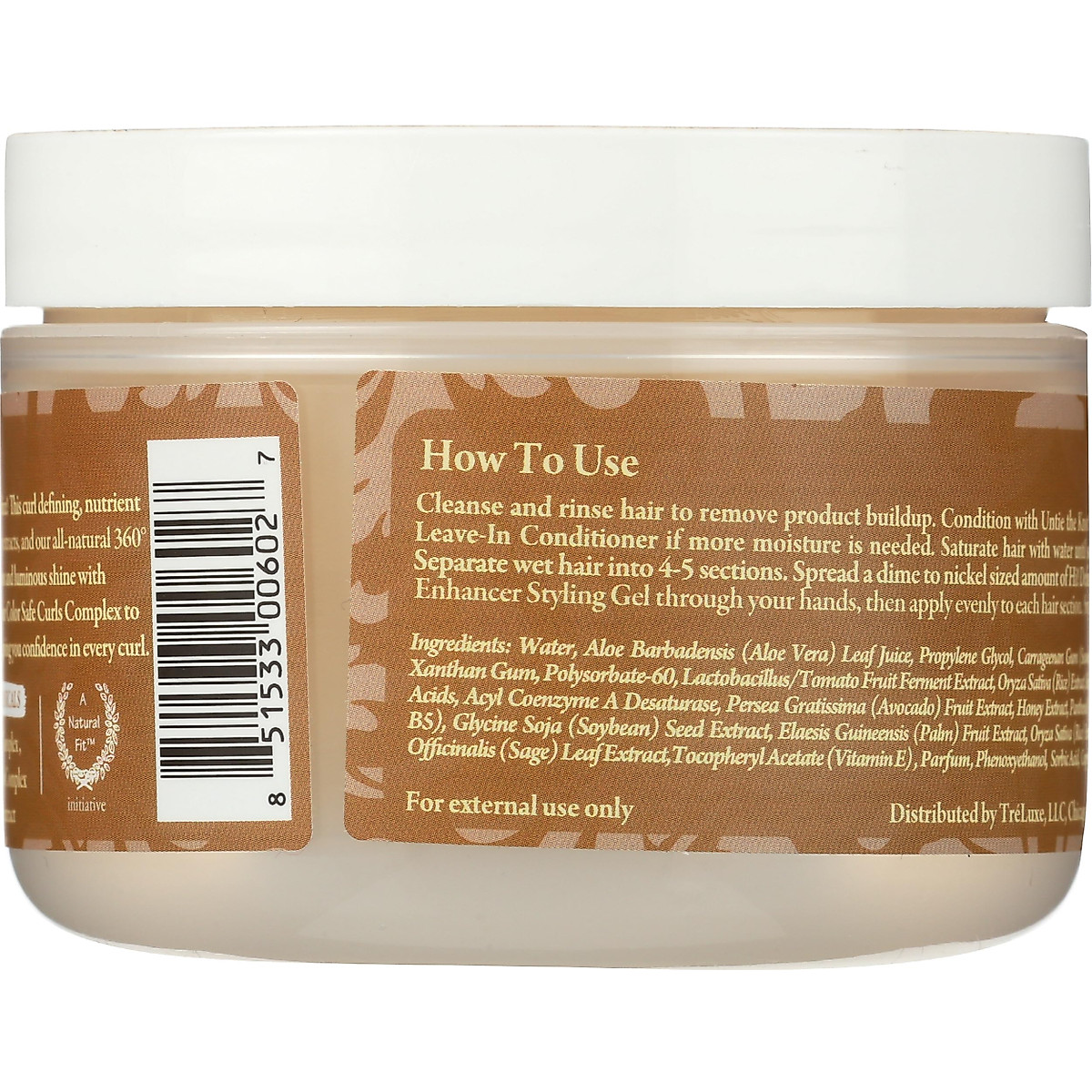 TRELUXE Hi! Definition Curl Enhancer Styling Gel, 8 FZ