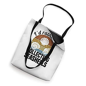 Seashell Collector Shelling Beach Collecting Sea Shell Tote Bag