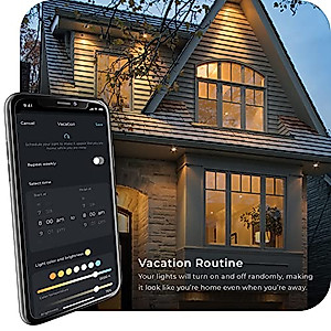 Globe Electric 50466 Wi-Fi Smart 3" Ultra Slim LED Recessed Lighting Kit 2-Pack, No Hub Required, Voice Activated, 7 W, Multicolor Changing RGB, Tunable White 2000K - 5000K, 390 Lumens, Wet Rated