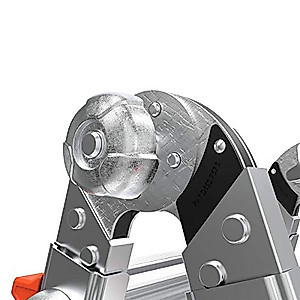 Little Giant Ladders, Revolution with Ratchet Levelers, M26, 26 ft, Multi-Position Ladder, Ratchet™ leg levelers, Aluminum, Type 1A, 300 lbs weight rating (12026-801)