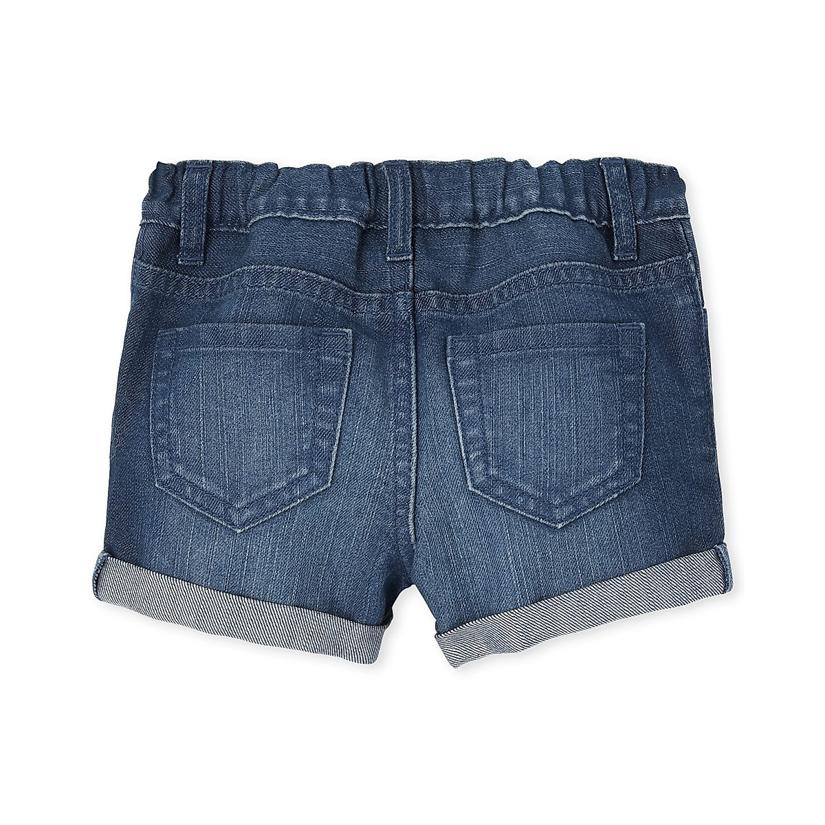 The Children's Place baby girls The Children's Place and Toddler Twill Shortie Casual Shorts, White, 3T US