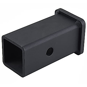 REYSUN 864028 Trailer Hitch Adapter Hitch Reducer Sleeve from 2-1/2 inch to 2 inch, with Hitch Pin and Clip