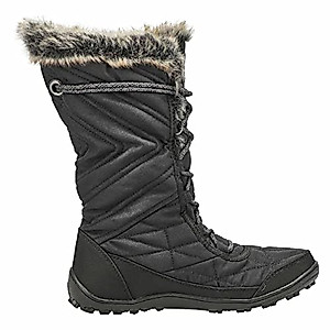 Columbia Women's Minx Mid III Omni-Heat Waterproof Winter Boot Black 10 Medium US