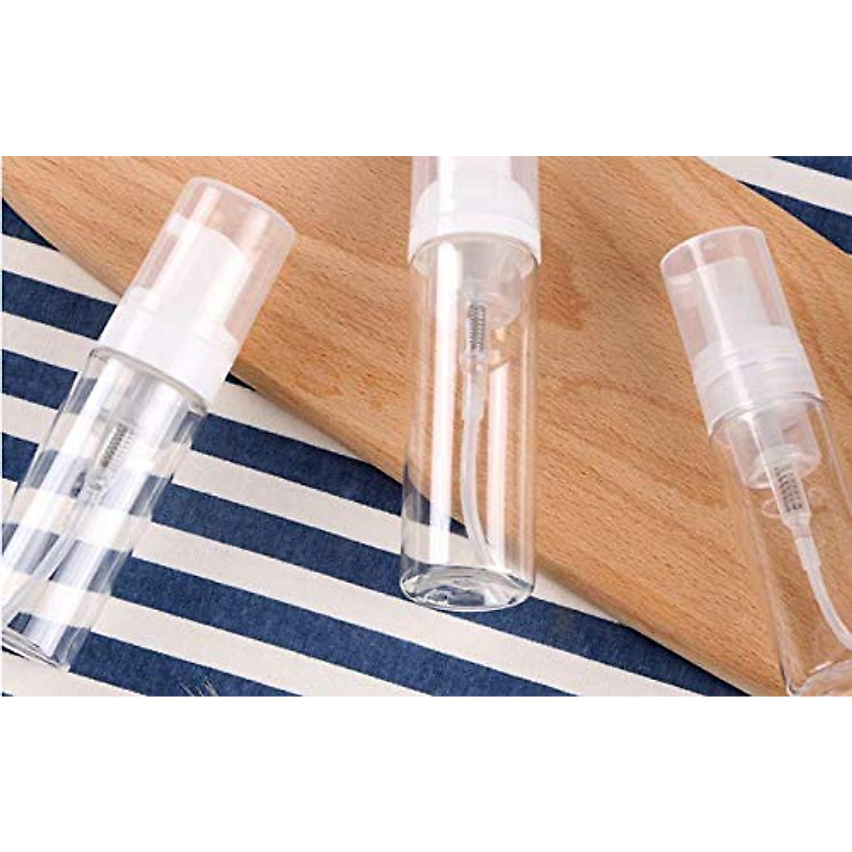 ericotry 2PCS Empty Plastic Foam Pump BottlesFoaming Soap Dispenser for Hand Soap Facial Cleanser Shampoo Shower Gel (Clear,150ml/5oz)