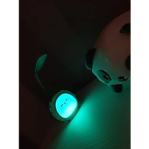 Portable LED Desk Lamp with Night Light Cute Bunny Foldable USB Charge Reading Light for Bedroom Kids Bedside Study (Green)