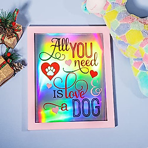 GIRAFVINYL Holographic Vinyl Rainbow Glossy Silver Permanent Vinyl Adhesive Vinyl Roll 12inches X 6 Feet,Craft Vinyl Silver for Vinyl Cutter for DIY Cup Decor,Home Decor,Christmas Vinyl