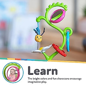 Nuby Buzzy Blossoms with Suction Base High Chair Interactive Toy for Early Development