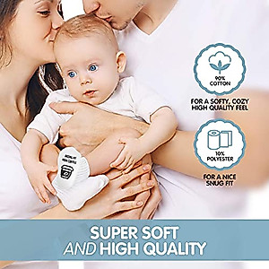 Baby Socks Gift Set for Boys & Girls - 6 Hilarious Gender Neutral Designs Perfect for Baby Shower - Cute Newborn Baby Socks for Baby Registry Search