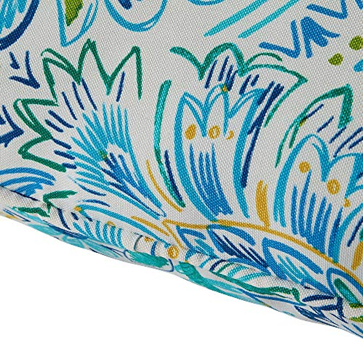 Greendale Home Fashions 2-Piece Outdoor Deep Seat Cushion Set, Paisley