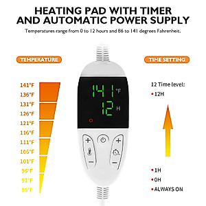 HKDQ Puppy Incubator with Heating - Puppy Incubator,Incubator for Newborn Puppies and Kittens,Kitten Incubator,Incubator for Puppies with Puppy Bed Mat (55L)