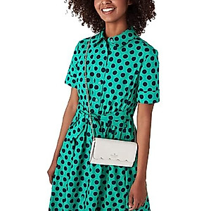 Kate Spade New York Gemma Wallet on a Chain Shoulder Bag (Parchment)