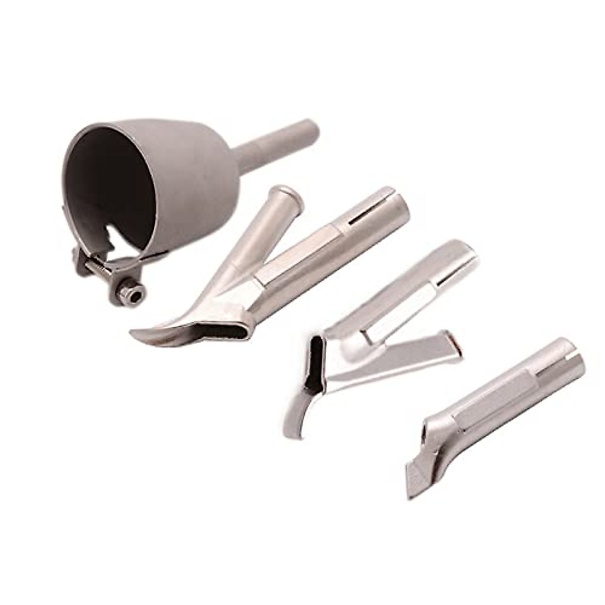 LZRONG 4pcs/Set Speed Welding Nozzles 5mm Weld Tip for PVC Plastic Welder Welding Soldering Supplies