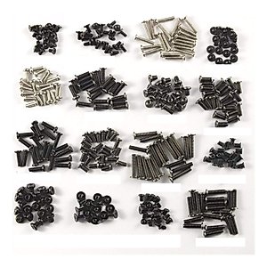 Tap Bolts 320Pcs/Set Laptop Computer Notebook Screws Kit Assemble Fastening Flat Head Black Repair Case for IBM Dell Lenovo Samsung Screws