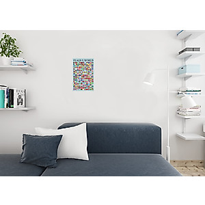 Flags of The World Classroom Reference Chart National Countries Country Symbol Educational Teacher Learning Homeschool Display Supplies Teaching Aide Cool Wall Decor Art Print Poster 12x18