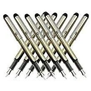 Pilot V Pen (Varsity) Disposable Fountain Pens, Black Ink, Small Point Value Set of 10