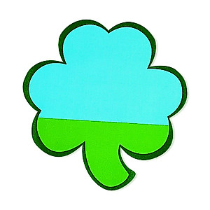 Fun Express Shamrock St. Patrick's Day Sticker Scenes (Makes 12) Kids DIY Arts & Crafts, Classroom Supplies