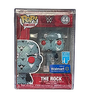 Funko Pop! WWE: The Rock Art Series Exclusive in Hard Protector