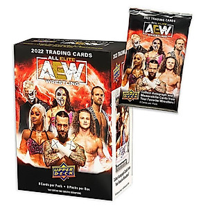 AEW Upper Deck 2022 Trading Cards - (Blaster Box of 8 Packs)
