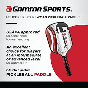 GAMMA Sports Compass LH NeuCore Pickleball Paddle, Graphite Power Surface and Honeycomb Grip, Compass Two-Handed
