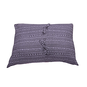 Bacati - Owls Pink/Grey Girls Cotton 3 Pc Full/Queen Comforter Set, Grey/Pink