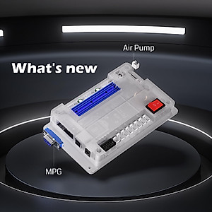 Genmitsu 3020-PRO MAX CNC Router Machine for Metal Carving and more, GRBL Offline Controller, with Limit Switches & Emergency-Stop, XYZ Effective Working Area 300 x 200 x 72mm (11.8 x 7.9 x 2.8inch)