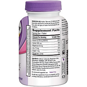 Caltrate 600 Plus D3 Plus Minerals Calcium and Vitamin D Supplement Tablets, Bone Health and Mineral Supplement for Adults - 120 Count (Packaging may vary)