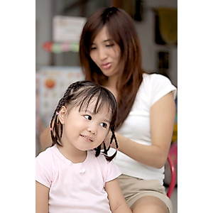 Youxuan Kids Elastics No Damage Colored Hair Bands Fashion Girls Hair Ties 1000 Count Small Size