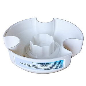 DEF Pool Cleaning Stand GLX-CELLSTAND Replacement for All Hayward and 520670 IntelliChlor Acid Washing Kit White Heavy Duty Plastic