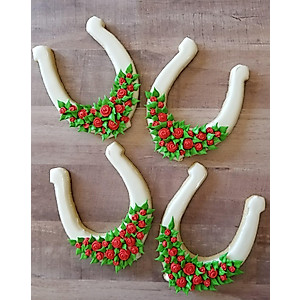 Western Horse Cookie Cutter 2 Piece Set from The Cookie Cutter Shop - Horseshoe & Horse Head Cookie Cutters – Tin Plated Steel Cookie Cutters