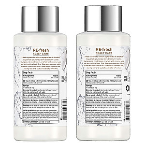 RE-fresh Scalp Care - Anti-Dandruff Shampoo and Conditioner Set - Coconut + Soothe