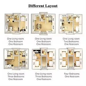 Quick Installation 20ft 40ft Folding Prefab Container Houses Foldable Container Prefab Homes Office Prefab Container Homes