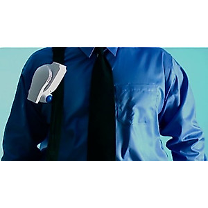 Portable Baby Stroller Fan with LED Lights - Cool on the Go Clip On Fan - Versatile Hands-Free Personal Cooling Device/Compact USB Fan - Bladeless Desk Fan White/Green